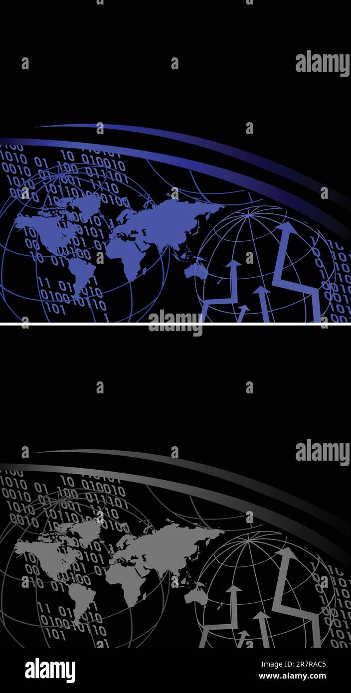 Numbers world map hi-res stock photography and images - Alamy