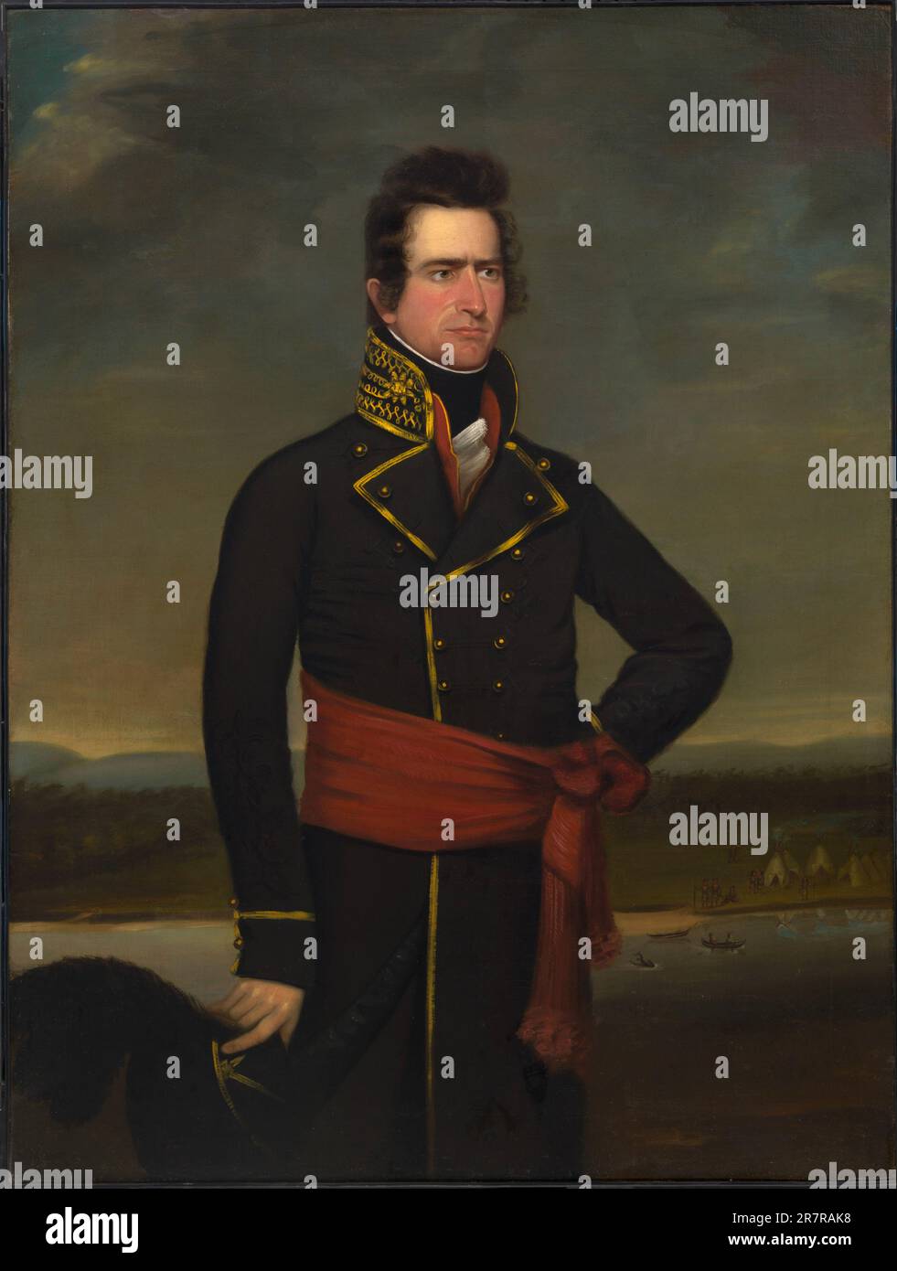 Benjamin O'Fallon c. 1833 Stock Photo - Alamy