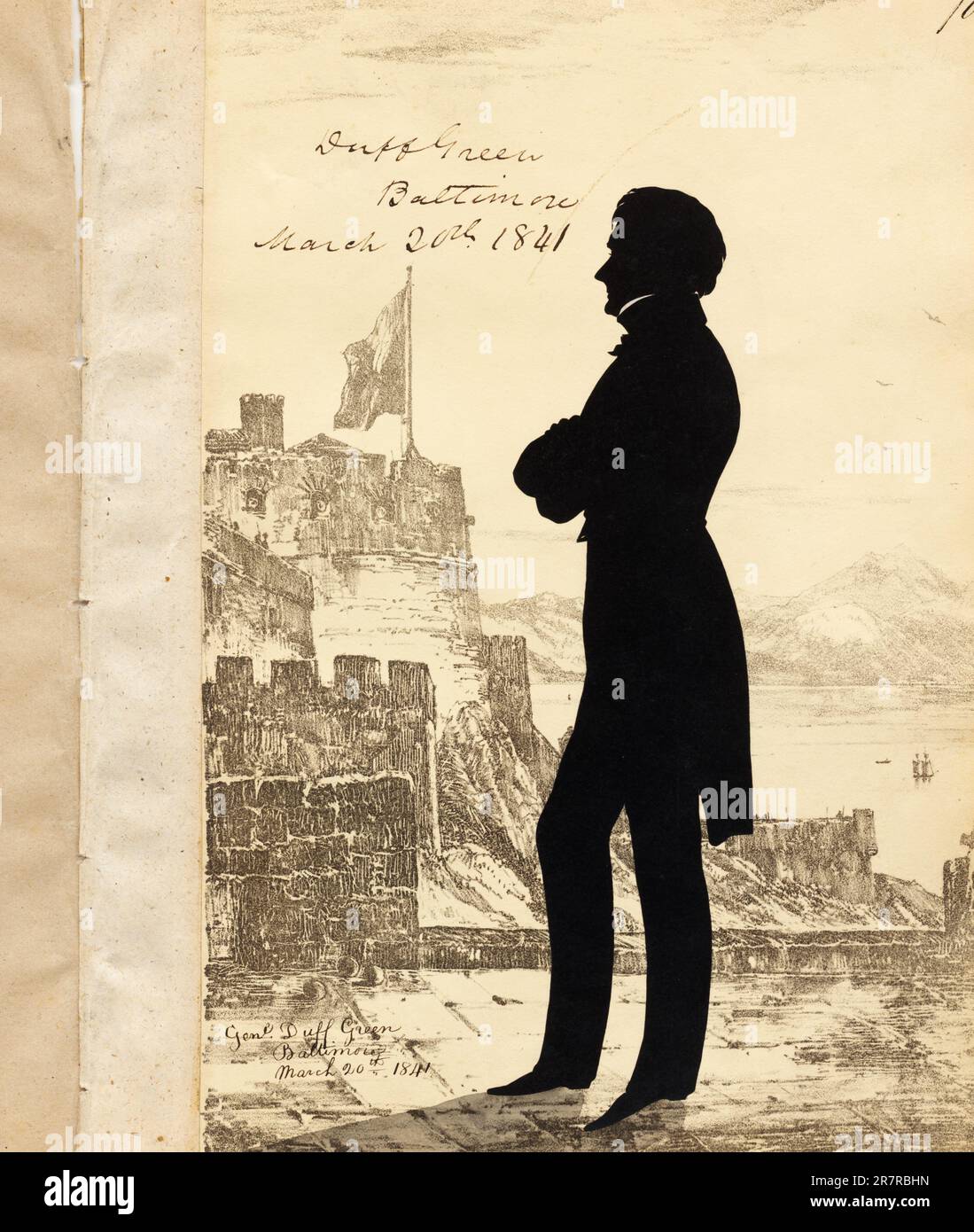 Duff Green 1841 Stock Photo - Alamy