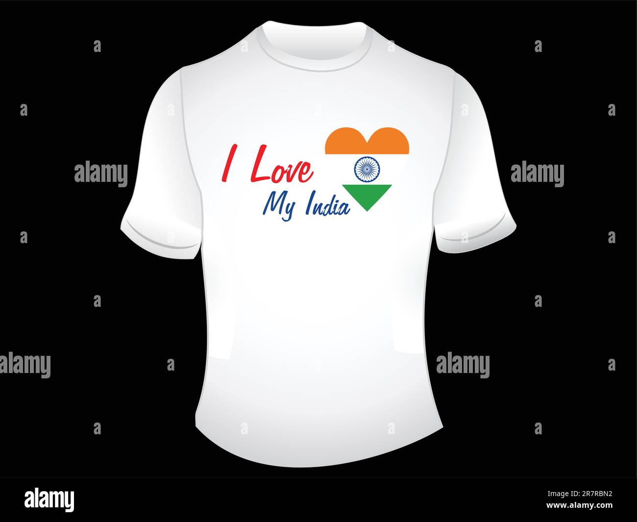 abstract indian love tshirt design vector illustration Stock Vector ...