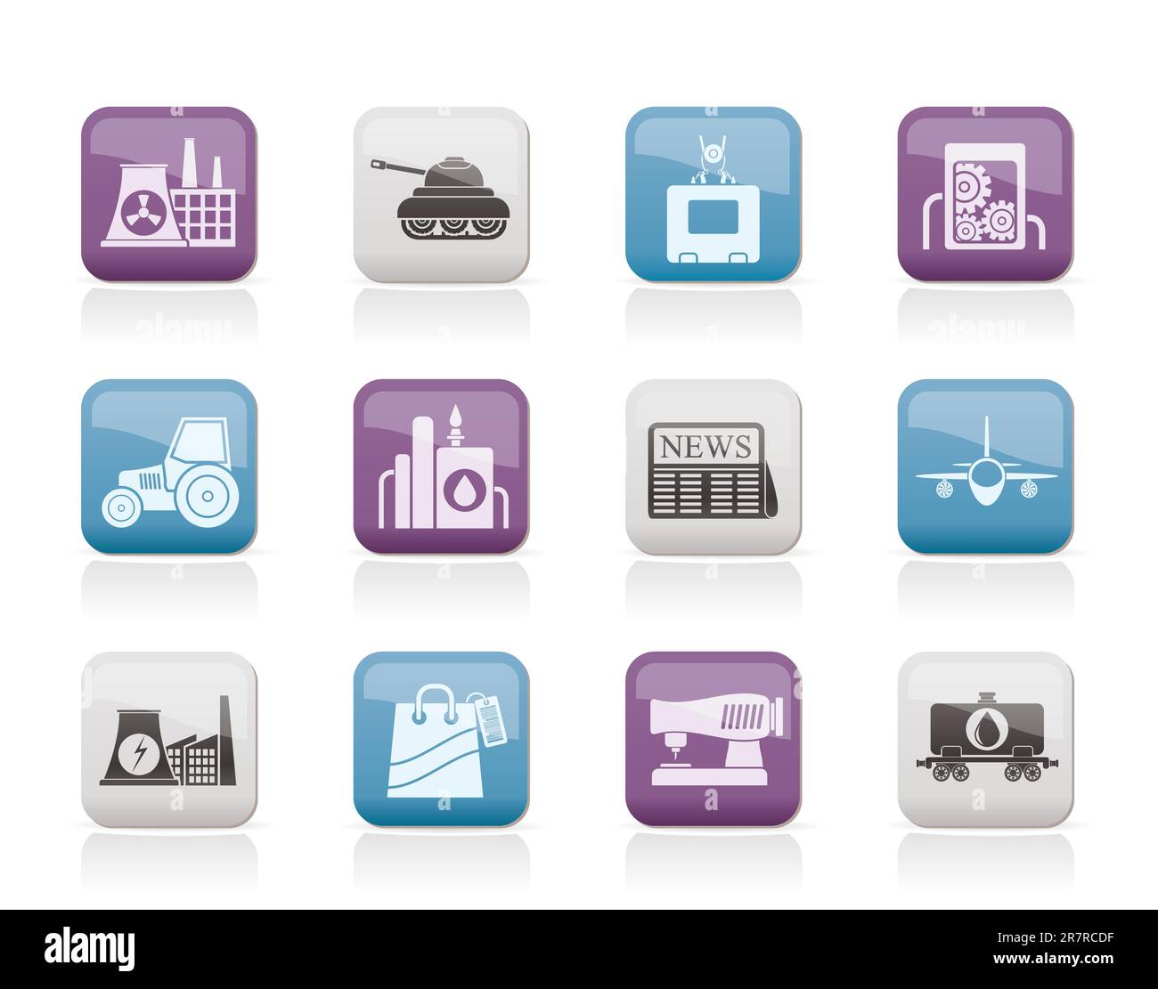 News industry refinery Stock Vector Images - Alamy