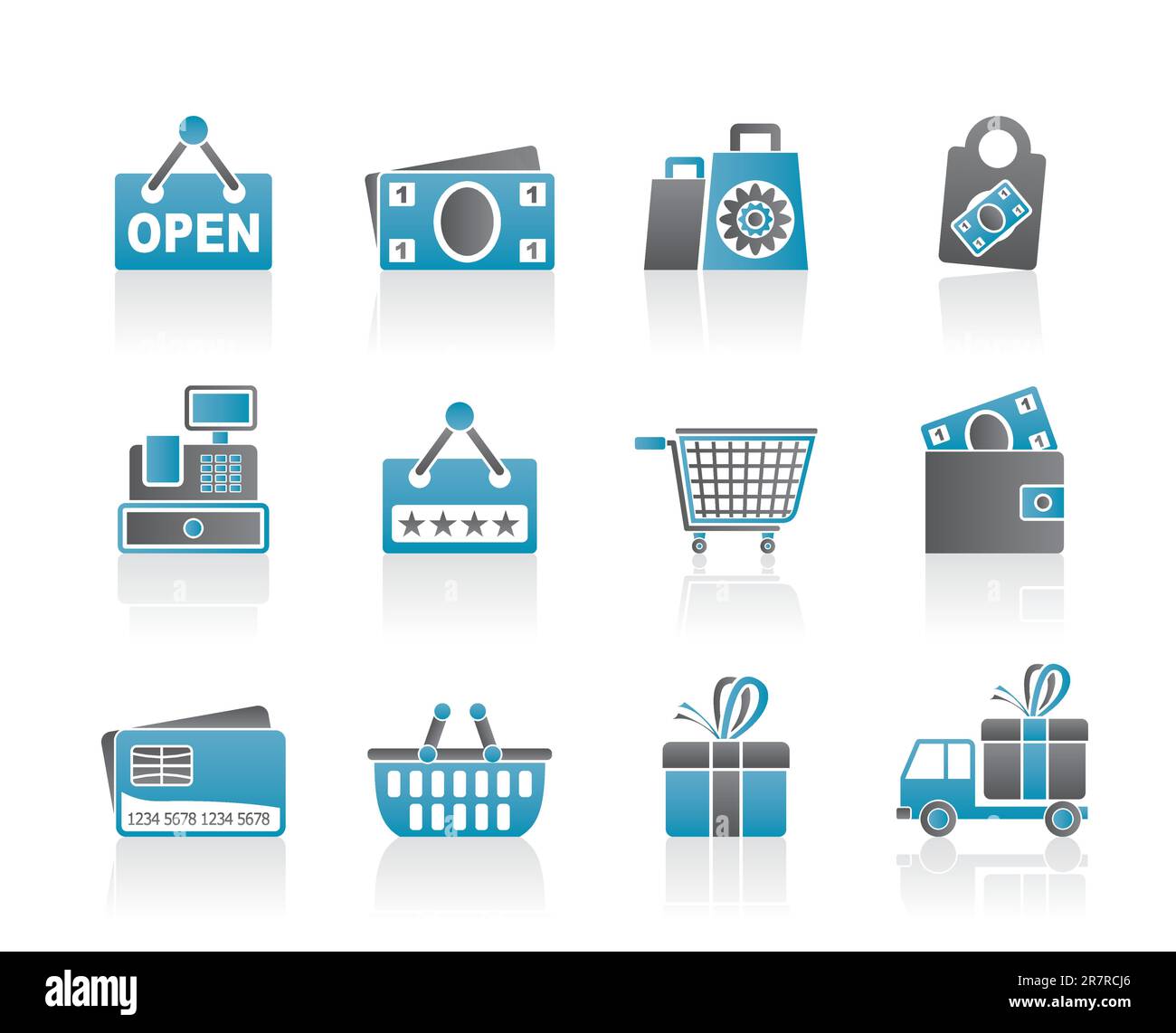 Industrial retail Stock Vector Images - Alamy
