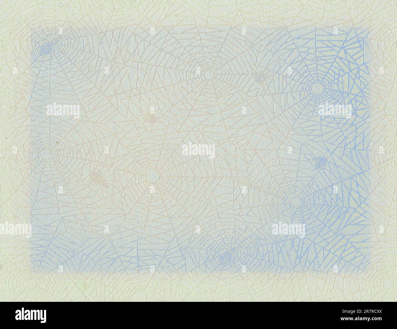 Old transparent spider paper on a creme background. Intermediate paper ...