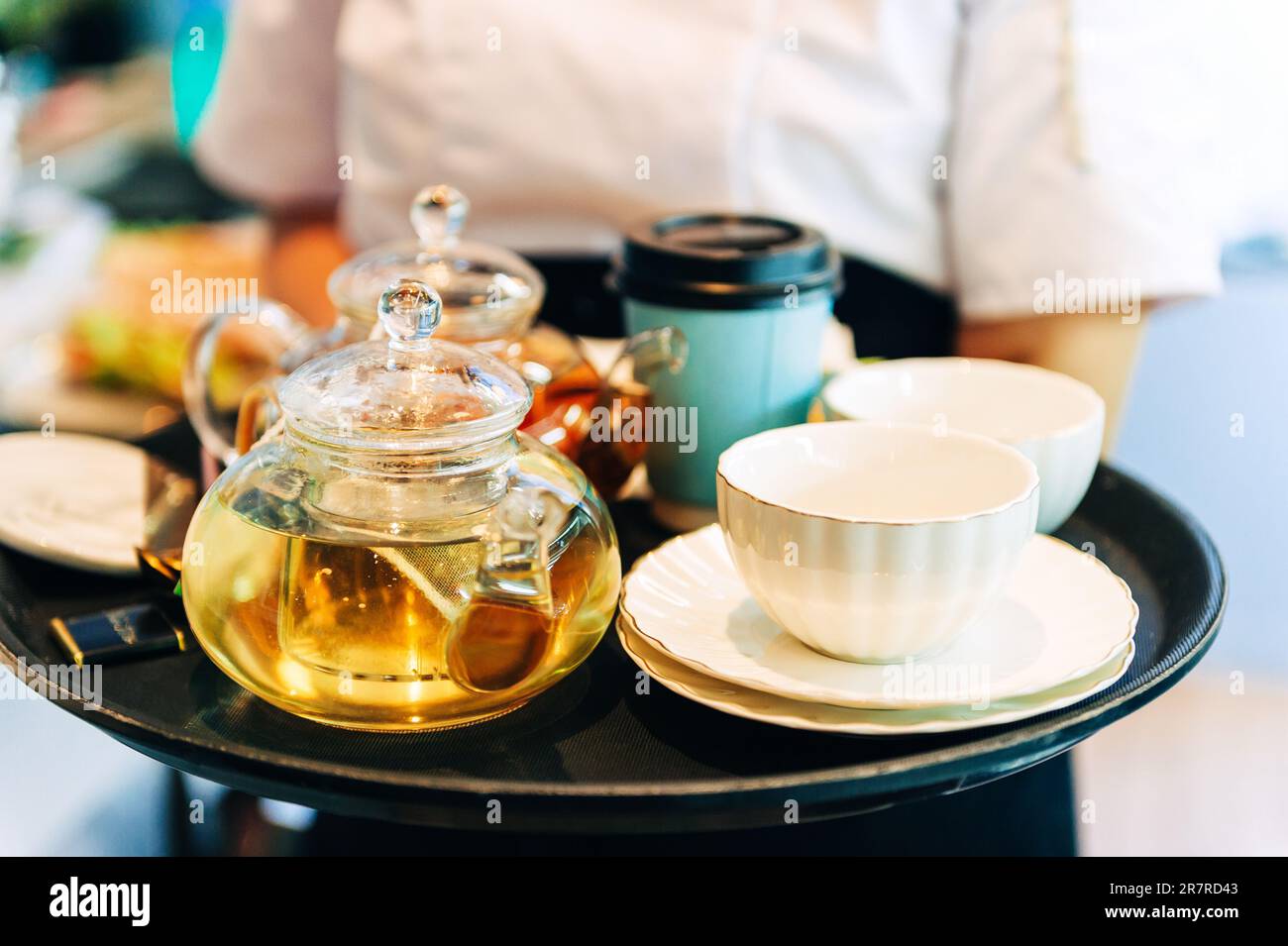 Tea waiter hi-res stock photography and images - Alamy