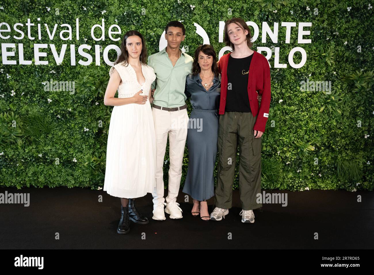 Monte Carlo, Monaco. 17th June, 2023. Abigale Corrigan, Jaden Michael ...