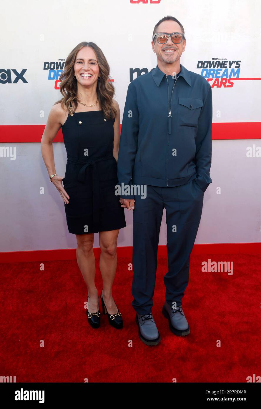 Los Angeles, Ca. 16th June, 2023. Robert Downey Jr., Susan Downey at ...