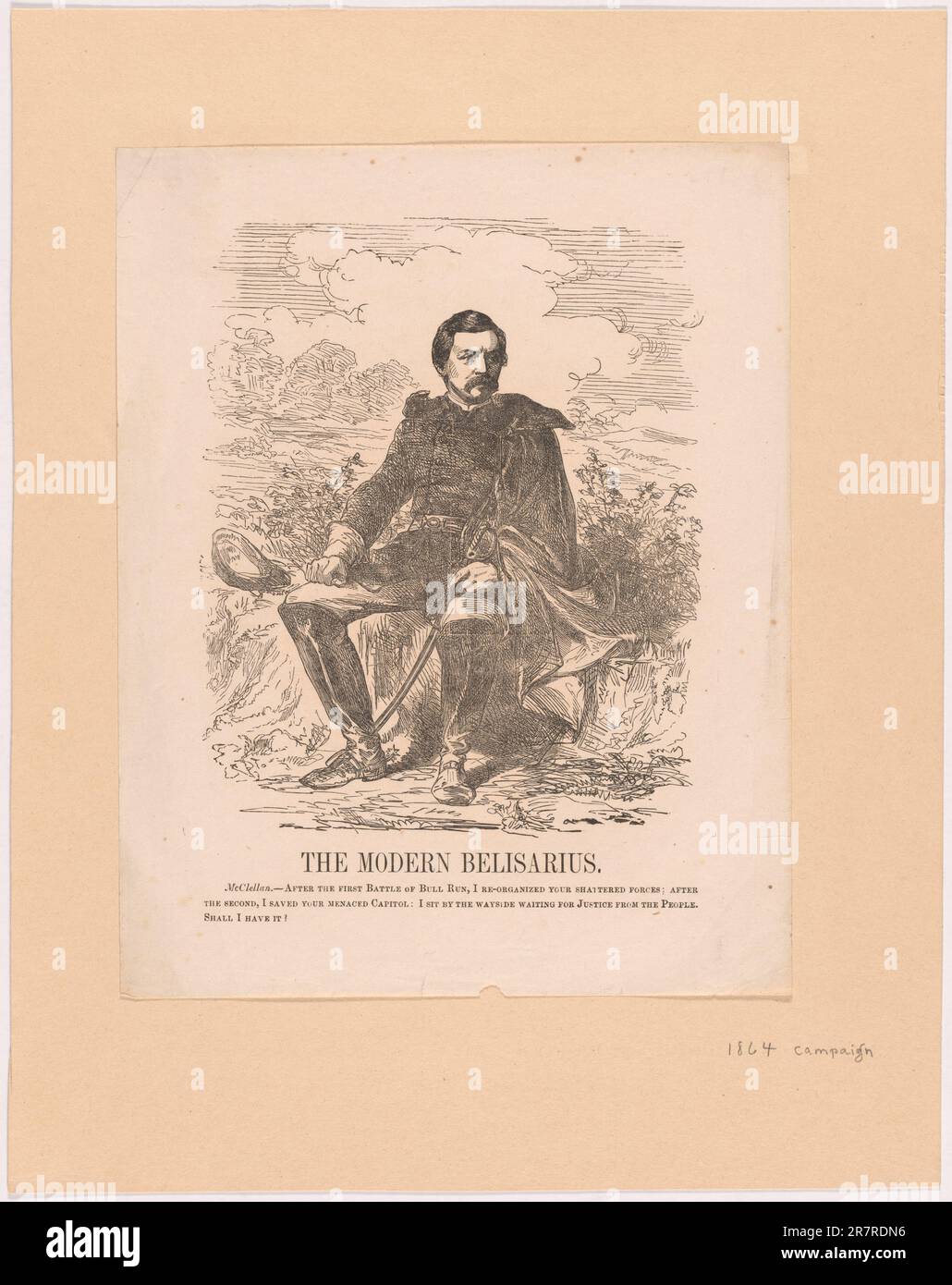 George Brinton McClellan 1864 Stock Photo - Alamy