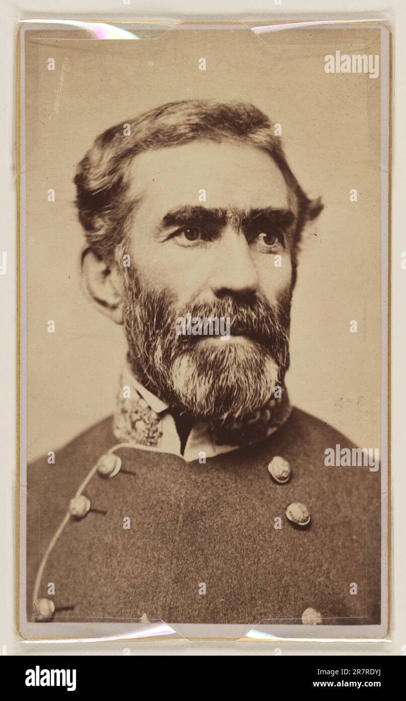 Braxton Bragg c. 1861 Stock Photo - Alamy