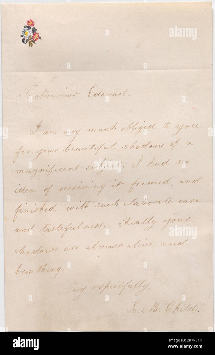 Lydia child 1800s hi-res stock photography and images - Alamy