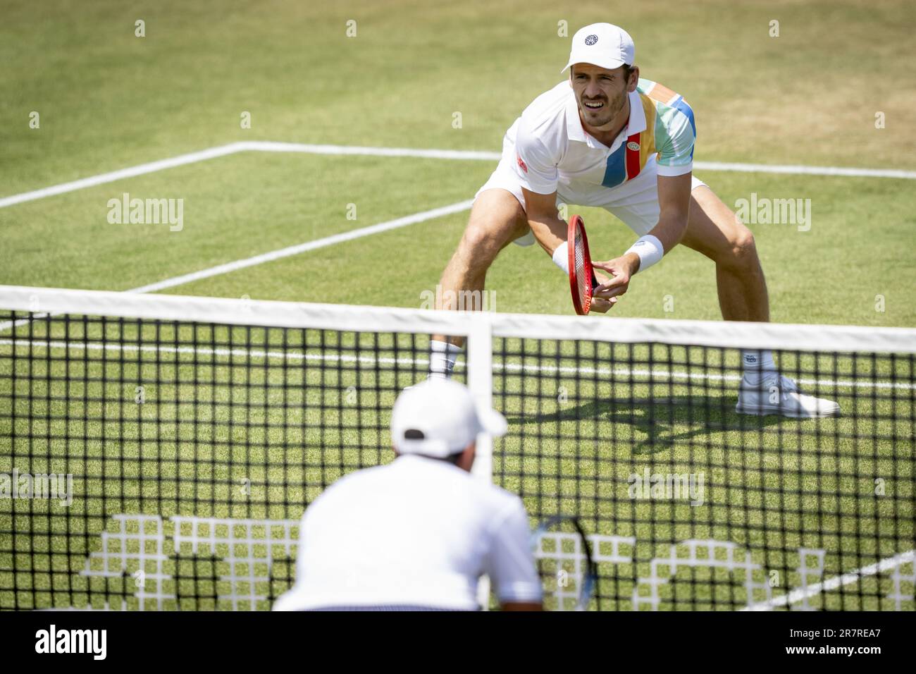 ROSMALEN - Wesley Koolhof (NED) and Neal Skupski (GBR) in action ...