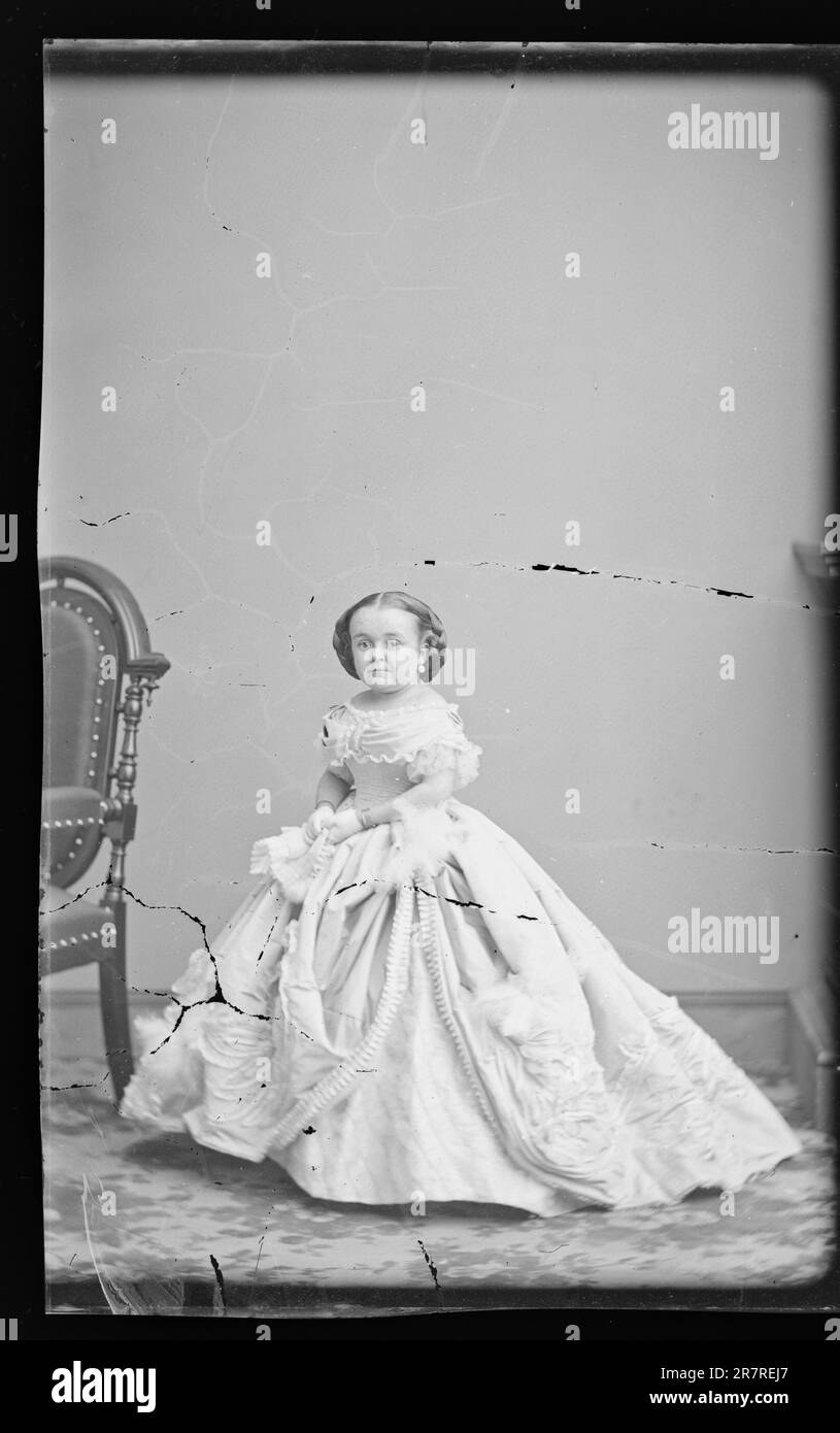 Mercy Lavinia Warren Stratton c. 1860-1870 Stock Photo - Alamy