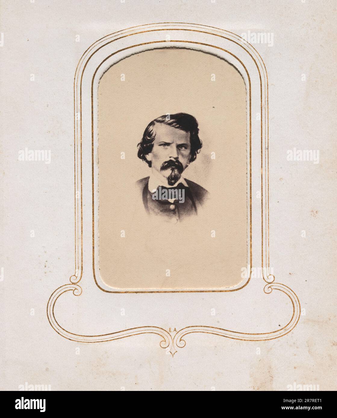Earl Van Dorn c. 1861-1865 (after earlier photograph Stock Photo - Alamy