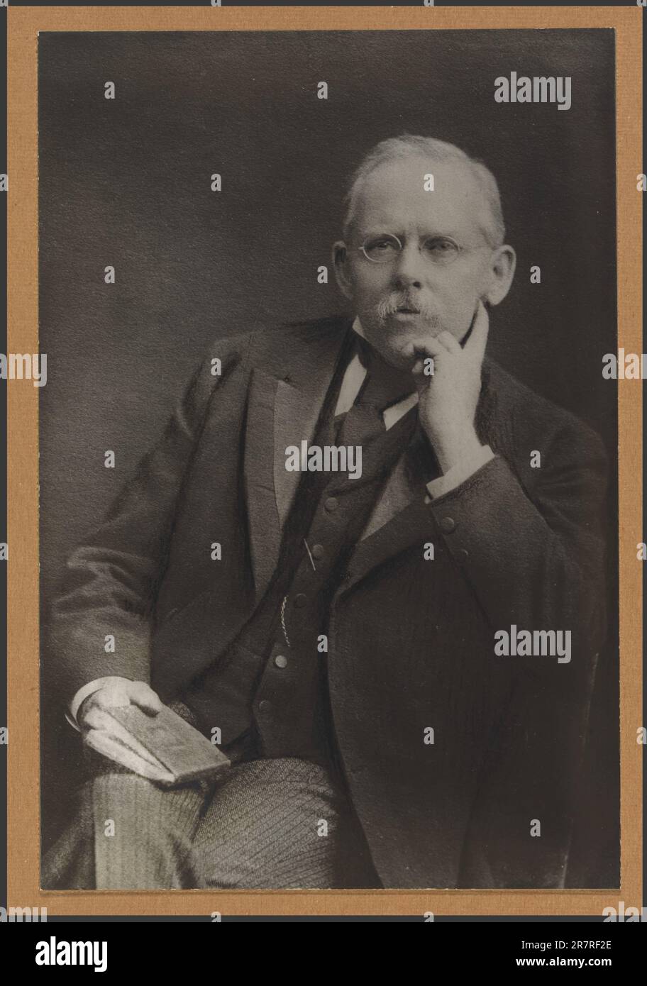 Jacob Riis Self-Portrait c. 1901 Stock Photo - Alamy