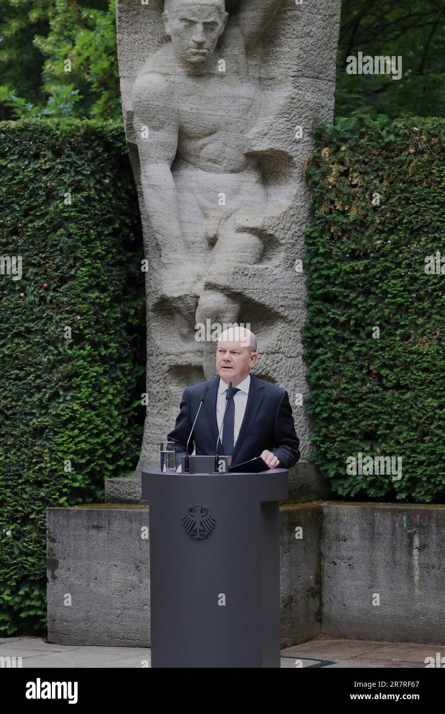 Berlin, Germany. 17th June, 2023. German Chancellor Olaf Scholz (SPD ...