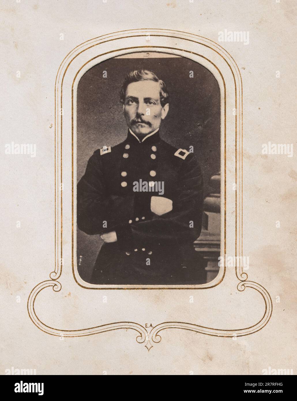 Pierre G. T. Beauregard c. 1861-1865 (after earlier photograph Stock ...