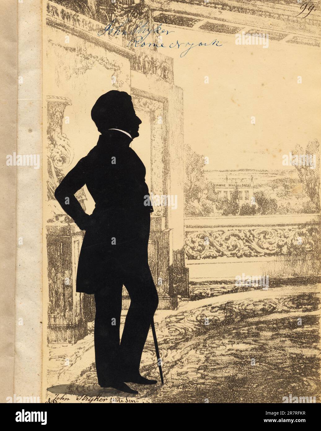 John Stryker 1841 Stock Photo - Alamy