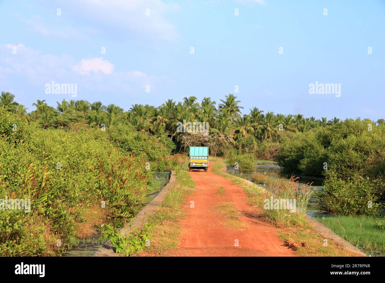 Backwater View near the Pazhayangadi Bridge in Kannur District in ...