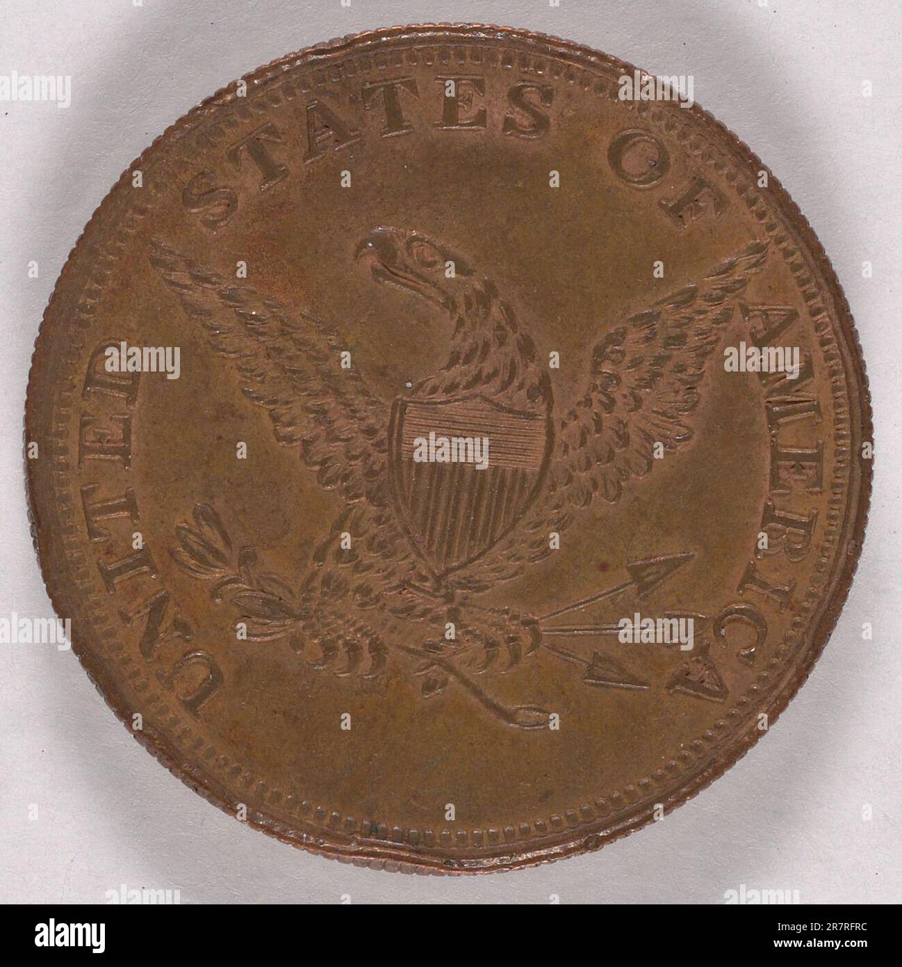 Marcus Root Daguerreian Token c. 1850 Stock Photo - Alamy