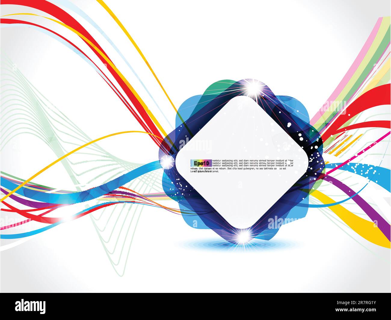 abstract colorful background with sparkle vector illustration Stock ...