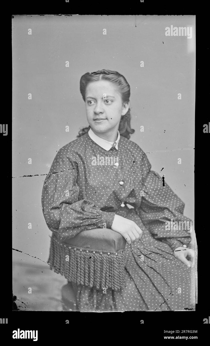 Unidentified Woman c. 1860-1870 Stock Photo - Alamy