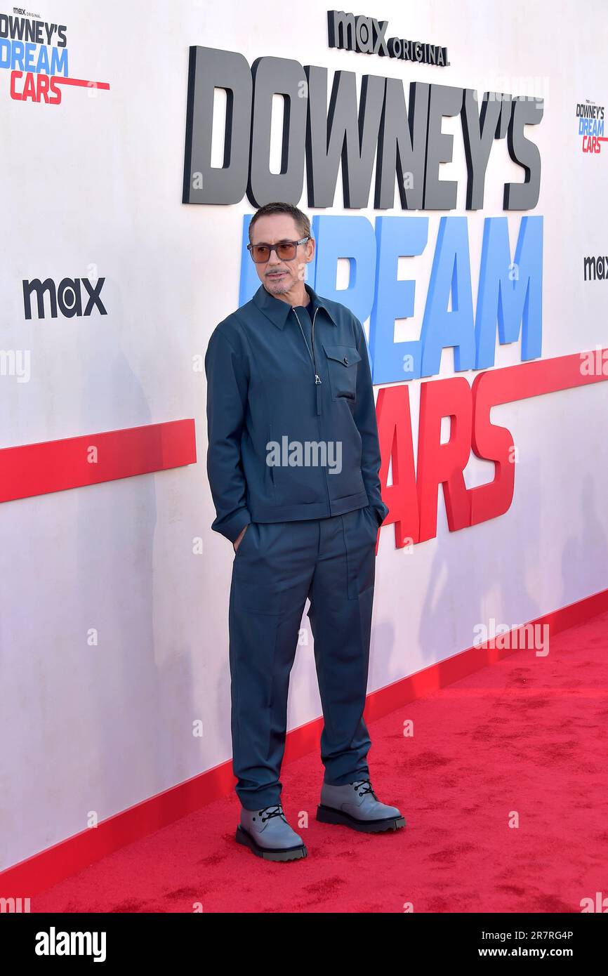 Robert Downey Jr. bei der Premiere der MAX Reality-Serie 'Downey's Dream Cars' im Petersen ...