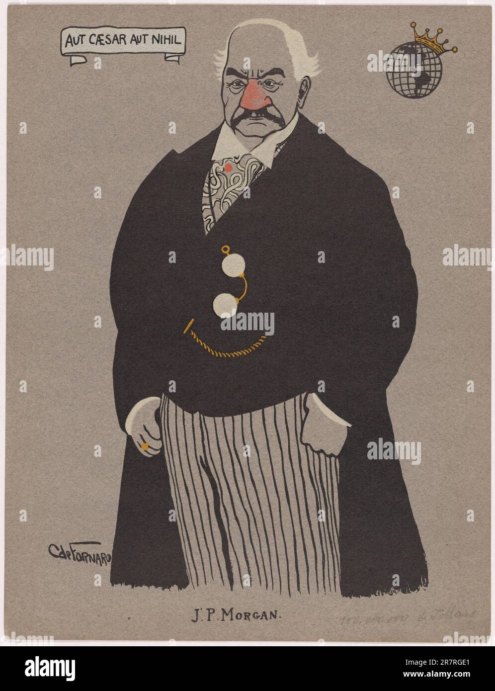 John Pierpont Morgan 1902 Stock Photo - Alamy