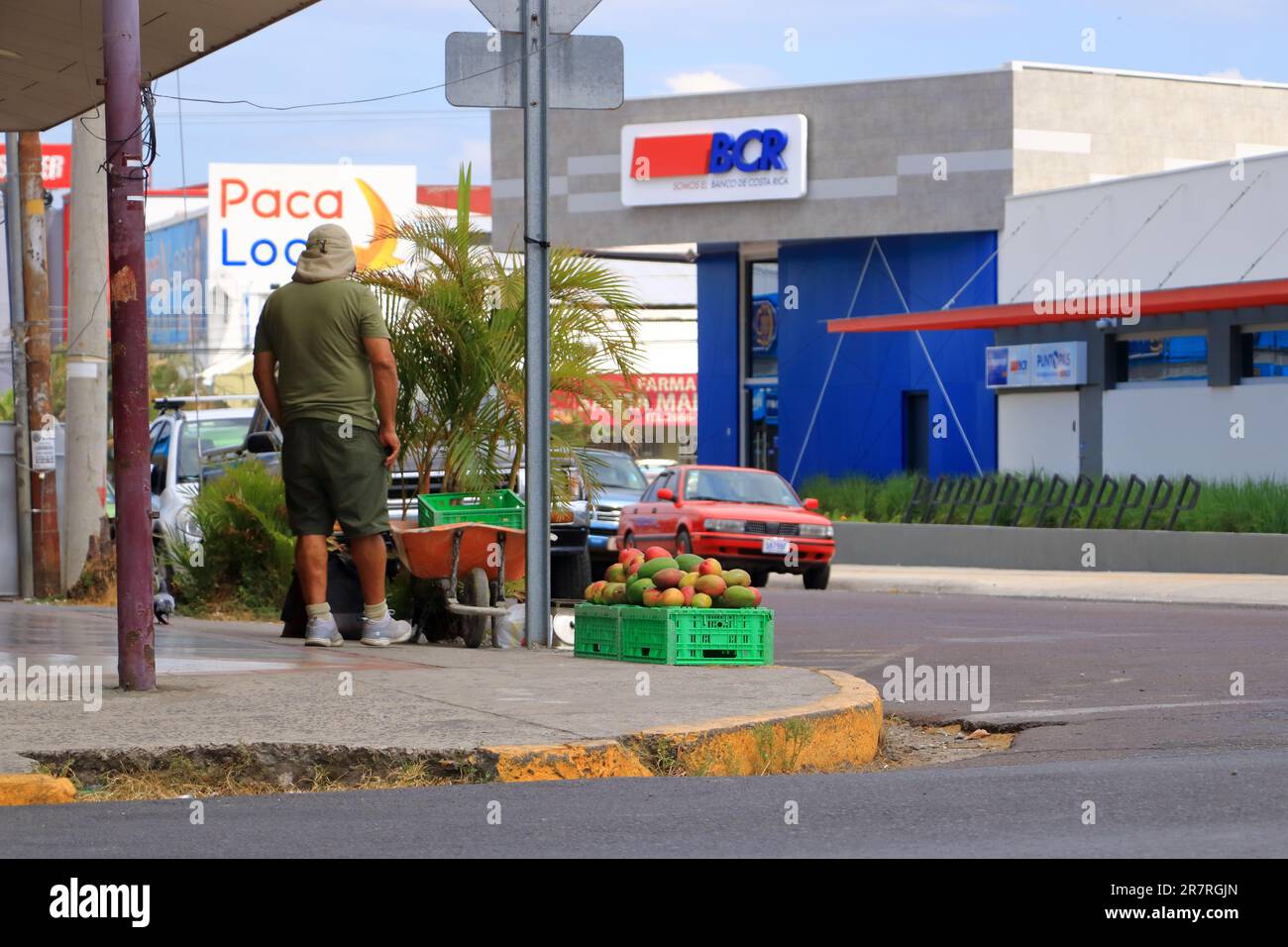 March 12 2023 - Liberia, Guanacaste in Costa Rica: typical streetlife ...