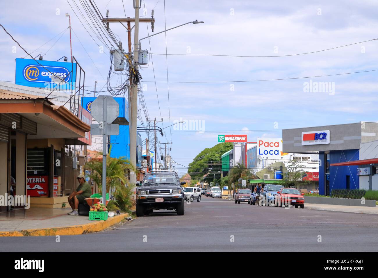 March 12 2023 - Liberia, Guanacaste in Costa Rica: typical streetlife ...
