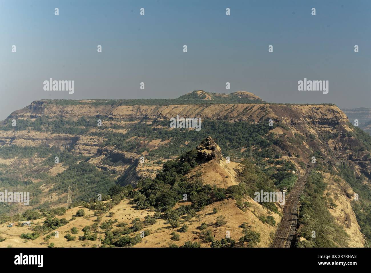 11 Dec 2005 Central Railway passing through Bhor Ghat or Bor Ghat in ...