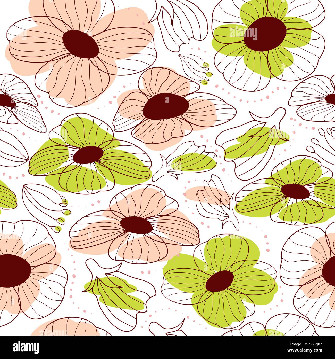 Beautiful colorful pattern Stock Vector Images - Alamy