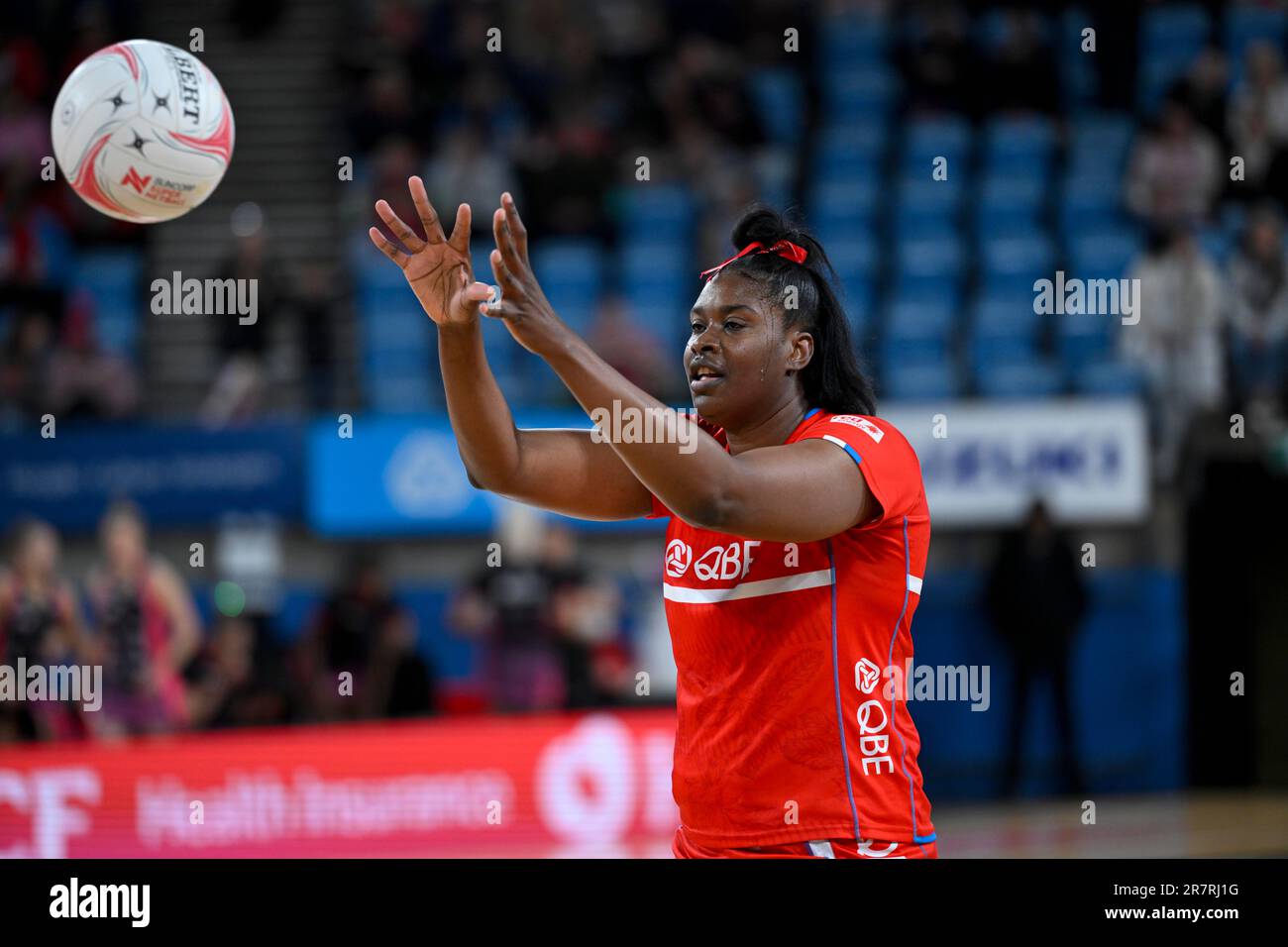 Super netball rondoni thunderbirds immagini e fotografie stock ad alta ...
