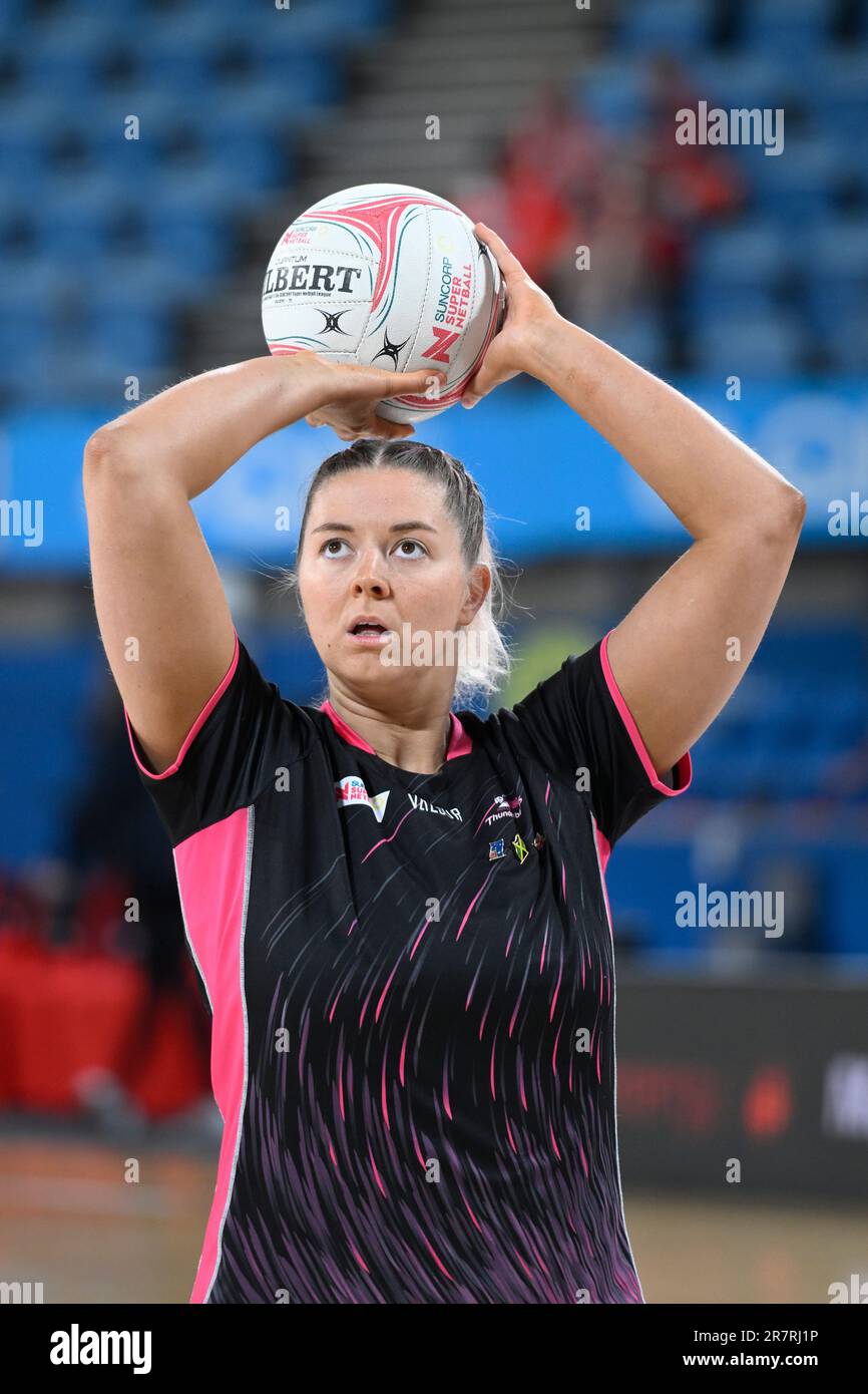 Super netball rondoni thunderbirds immagini e fotografie stock ad alta ...
