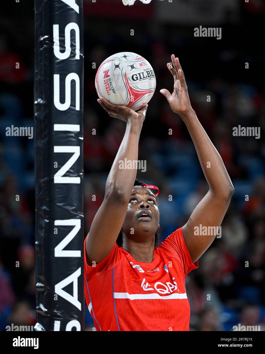 Super netball rondoni thunderbirds immagini e fotografie stock ad alta ...