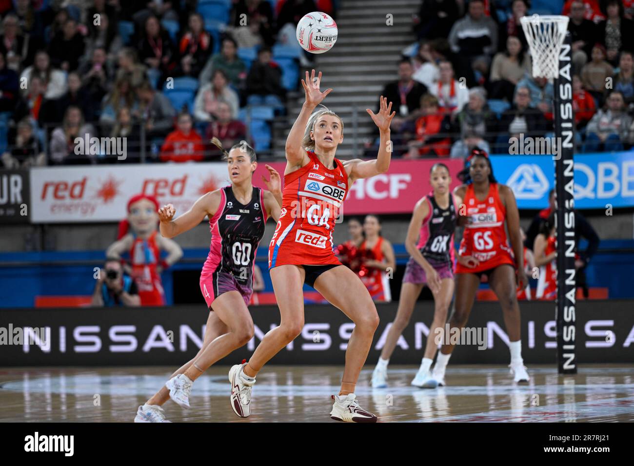 Super netball rondoni thunderbirds immagini e fotografie stock ad alta ...