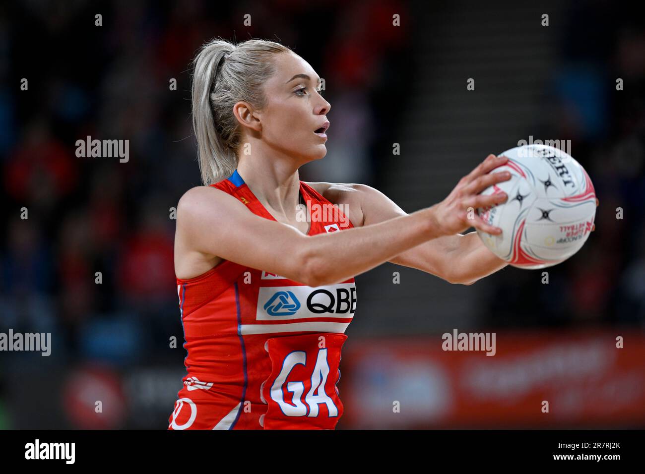 Super netball rondoni thunderbirds immagini e fotografie stock ad alta ...