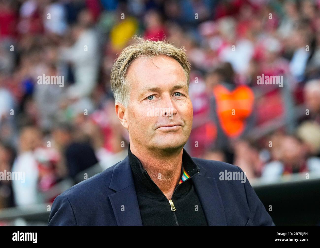 Parken, Copenhagen, Denmark. 16th June, 2023. Kasper Hjulmand (Denmark ...