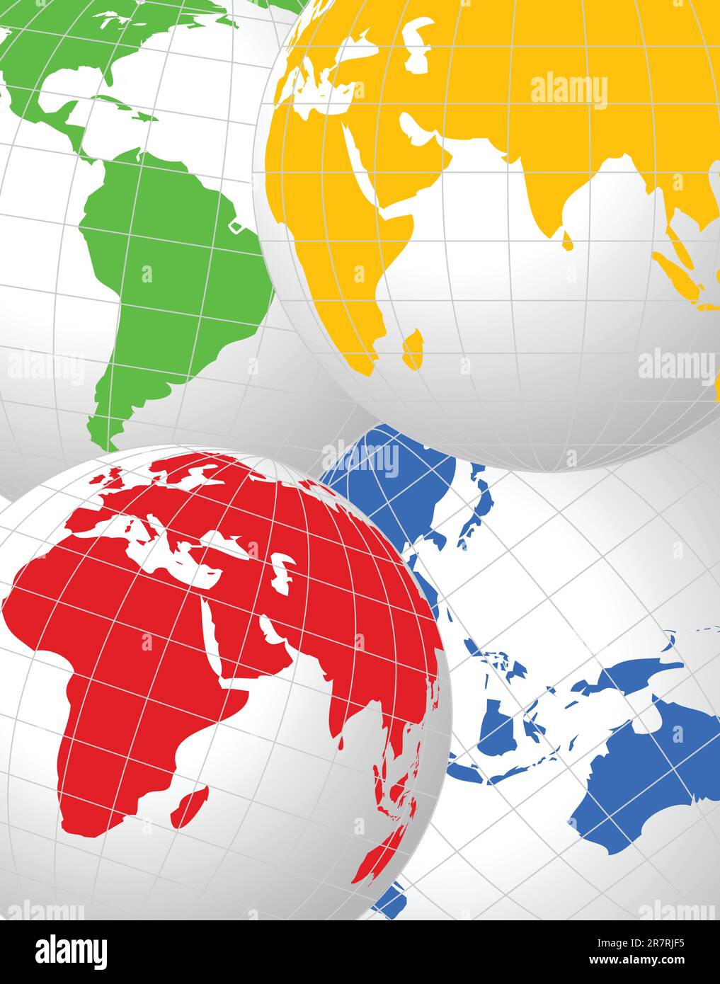 Abstract background with world globes Stock Vector Image & Art - Alamy