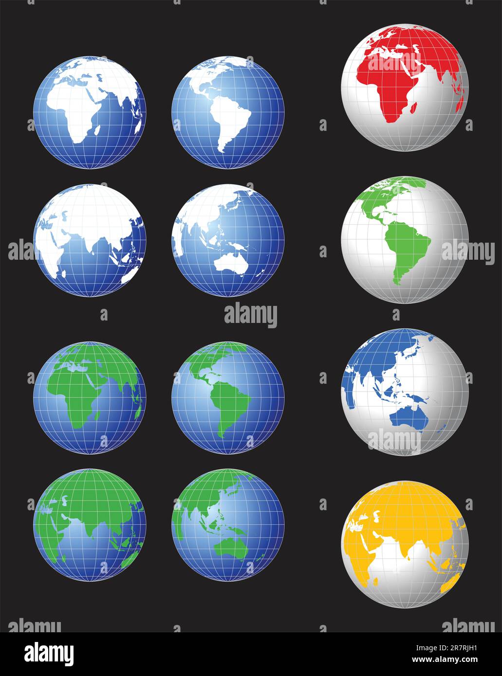 World colors Stock Vector Images - Alamy