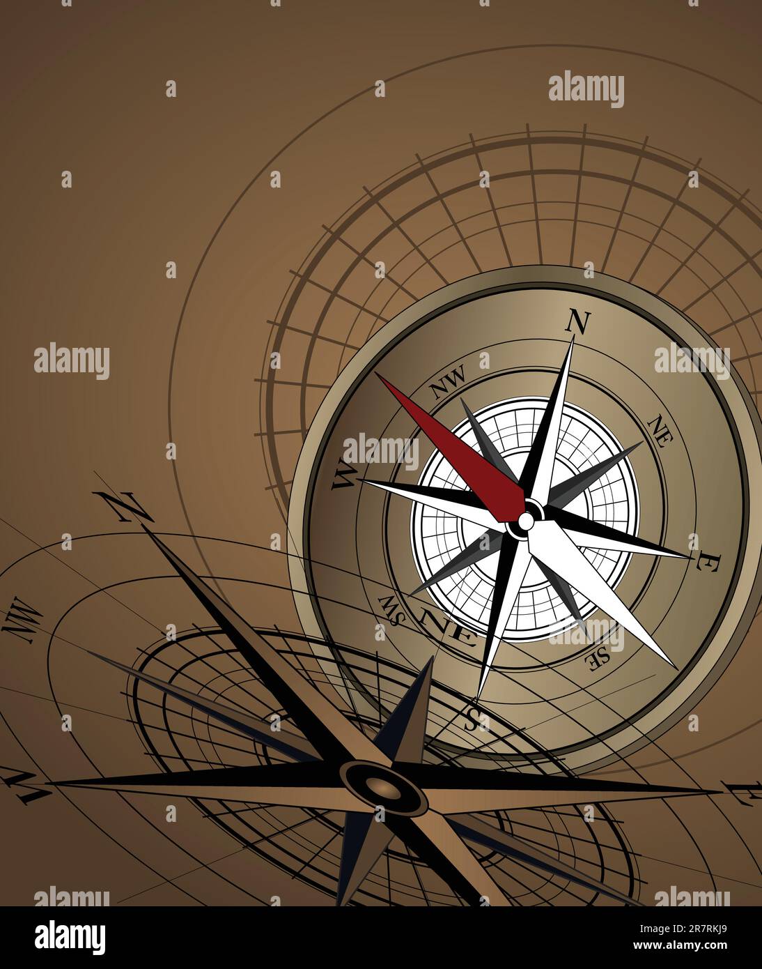 Compass rose clipart hi-res stock photography and images - Alamy