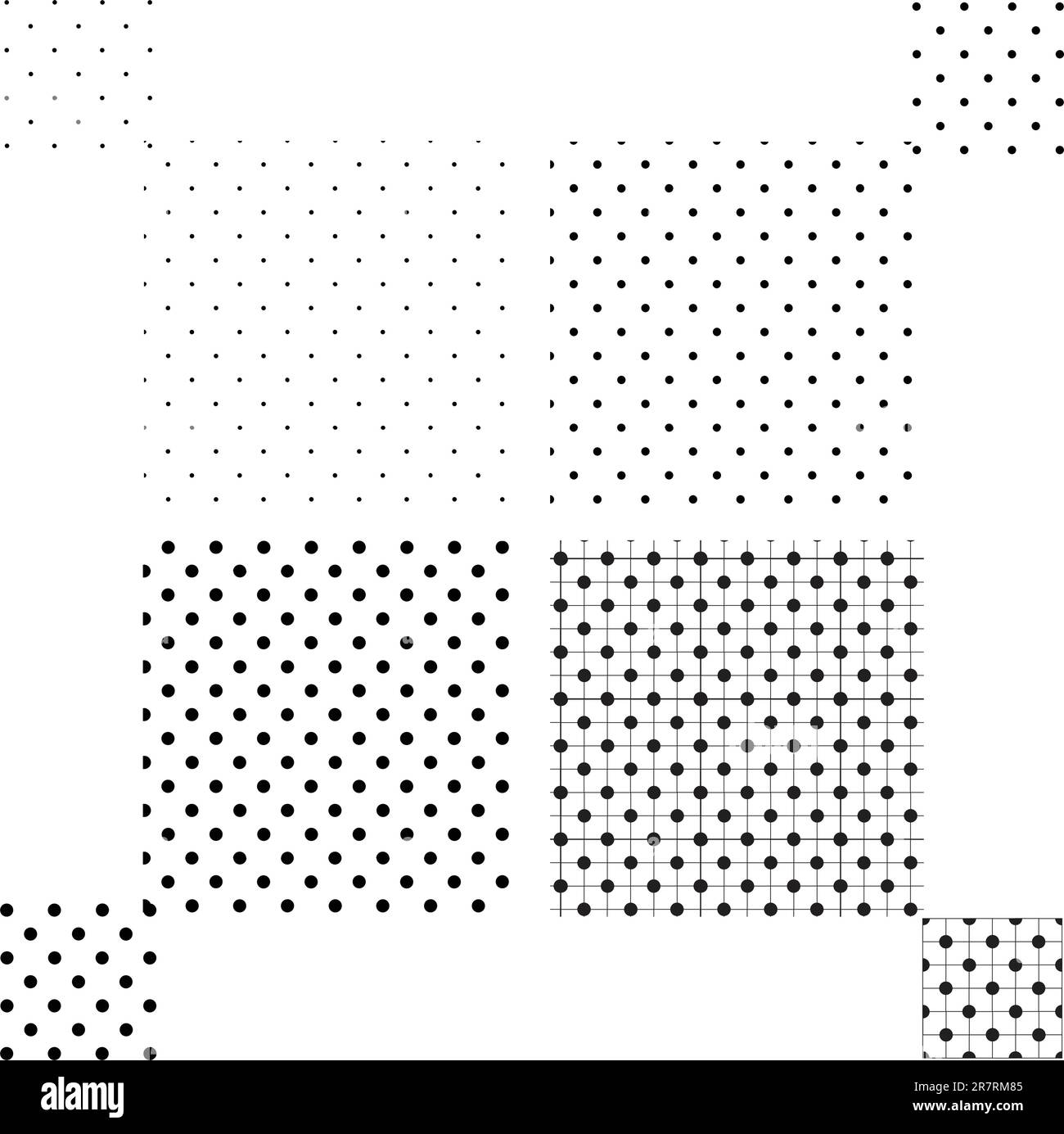 Illustration Vector Background Seamless Pattern White And Black Stock