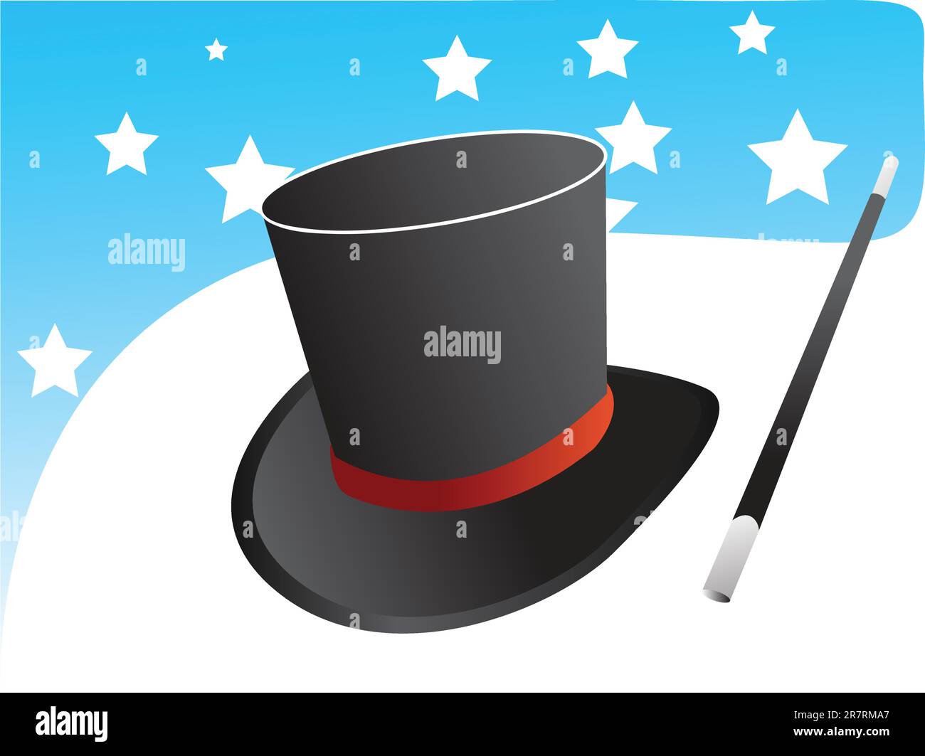Magic hat vector Stock Vector Image & Art - Alamy
