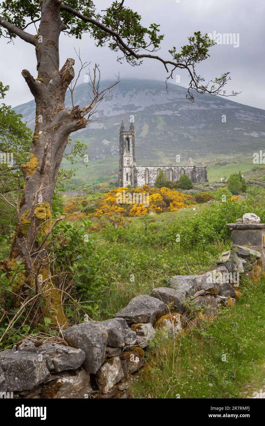 Dunlewey church abandoned hi-res stock photography and images - Alamy