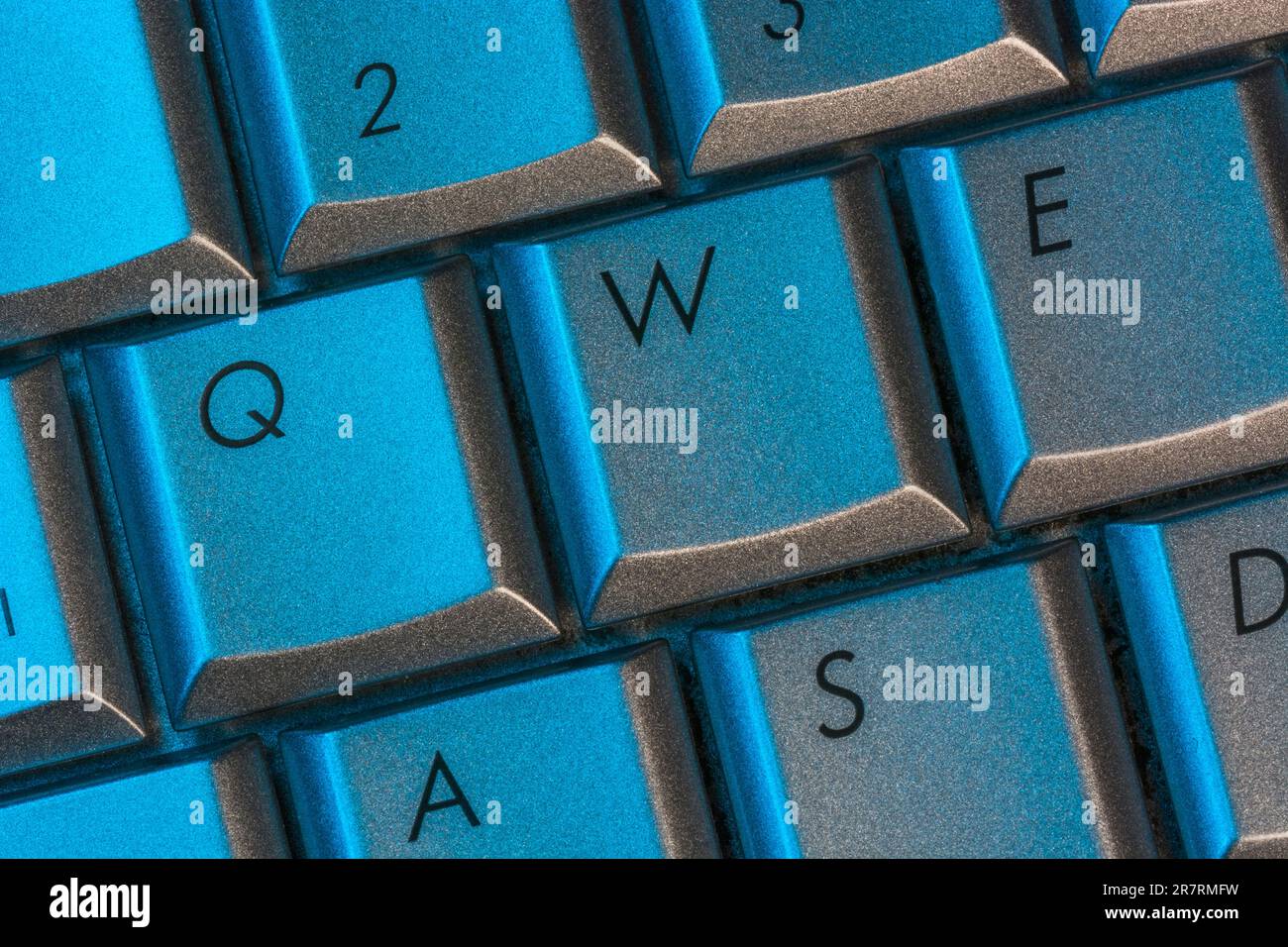 Macro-photo of computer laptop / desktop keys detail Stock Photo - Alamy