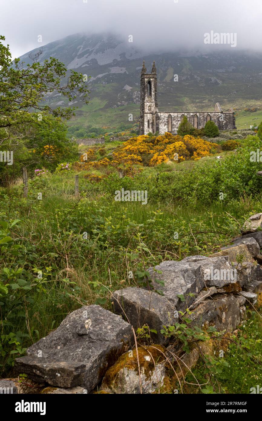 Dunlewey church abandoned hi-res stock photography and images - Alamy