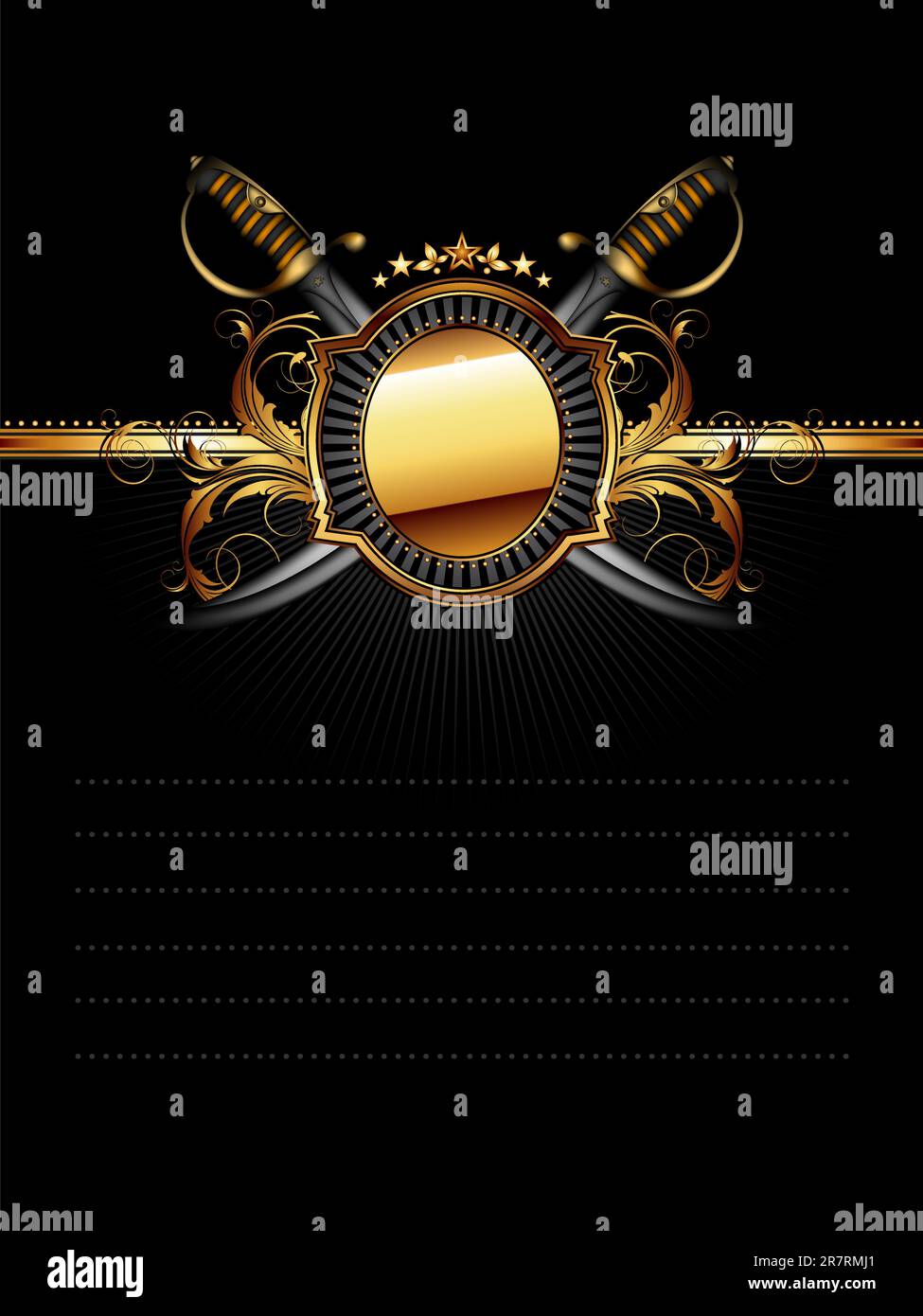 Saber shape Stock Vector Images - Alamy