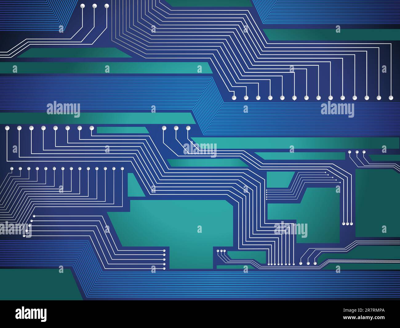 abstract shiny blue chip design vector illustration Stock Vector Image ...