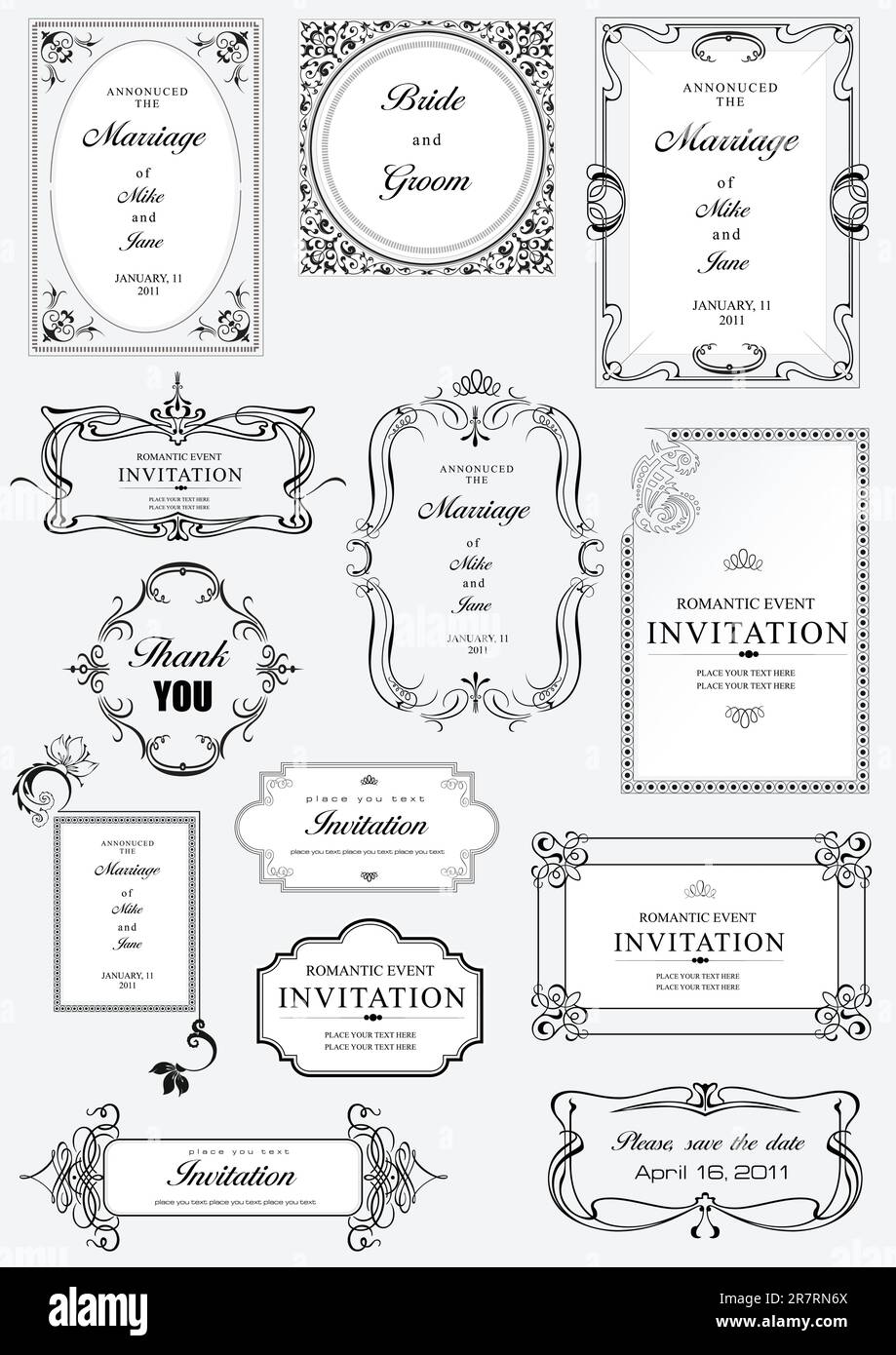 Sample frames hi-res stock photography and images - Alamy