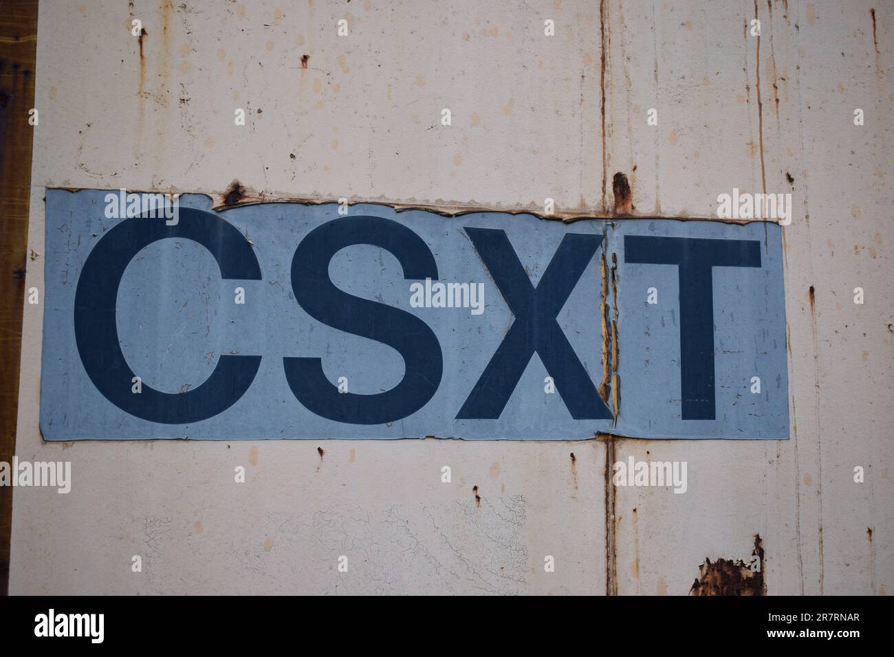 CSXT Train Decal Stock Photo - Alamy