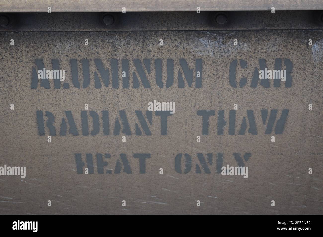 Train Cart Description Stock Photo - Alamy