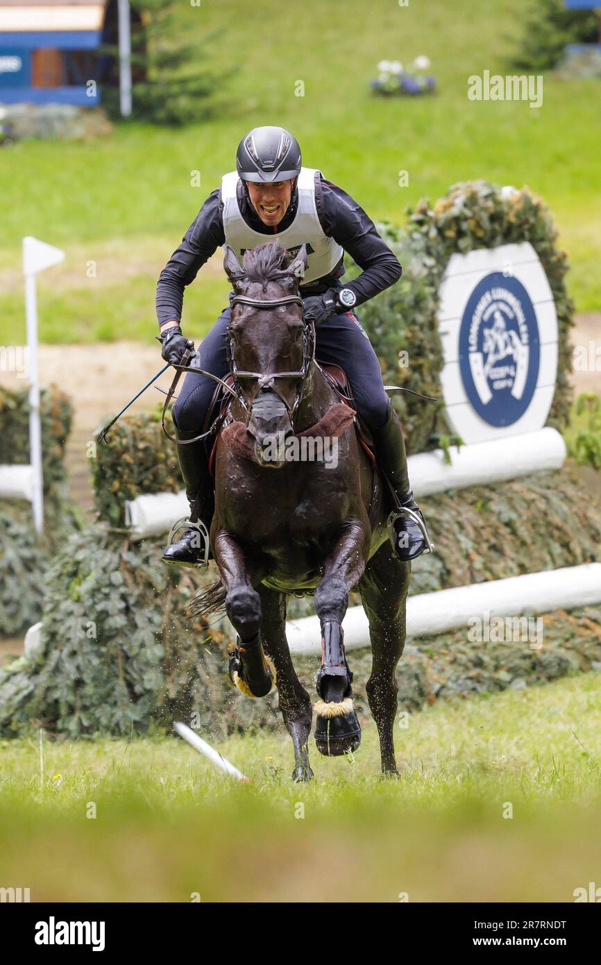 17 June 2023, Lower Saxony, Luhmühlen: Equestrian sport/Eventing ...